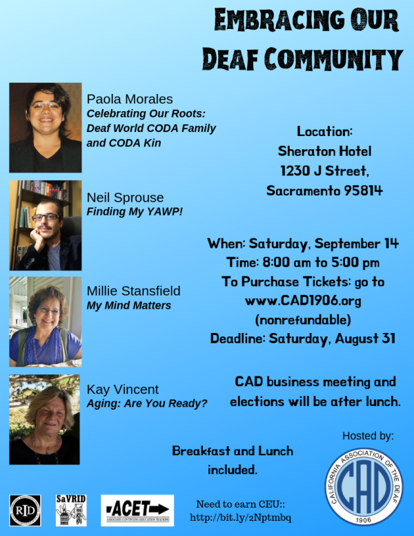 Conference - California Association for the Deaf
