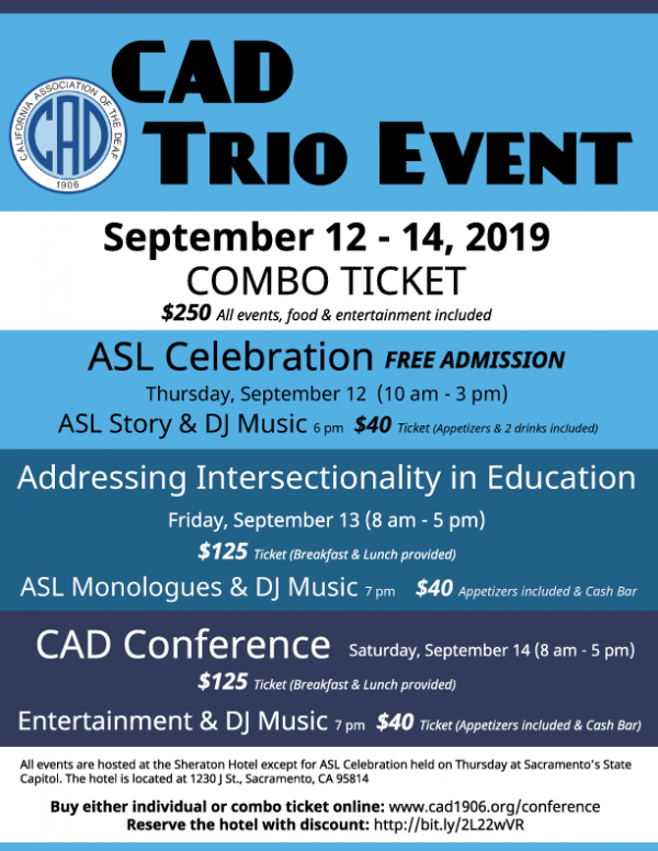Symposium - California Association for the Deaf